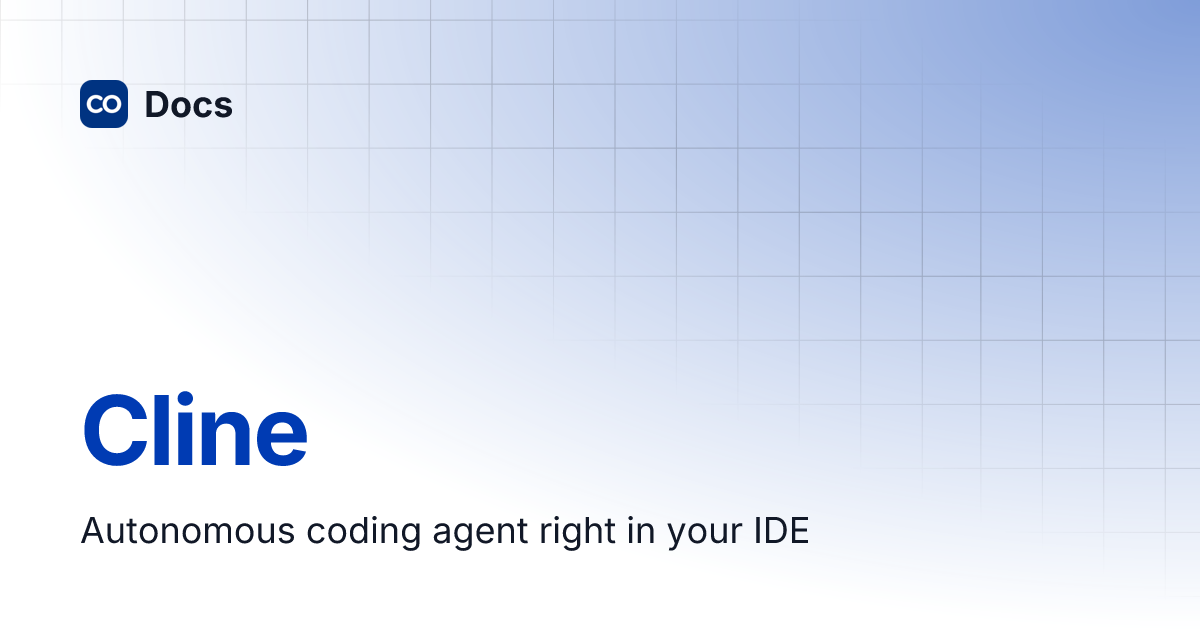 Cline | Docs
