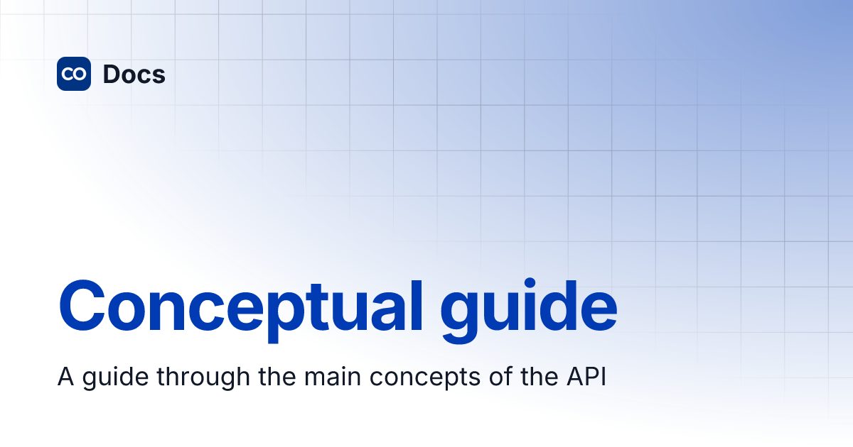 Conceptual guide | Docs